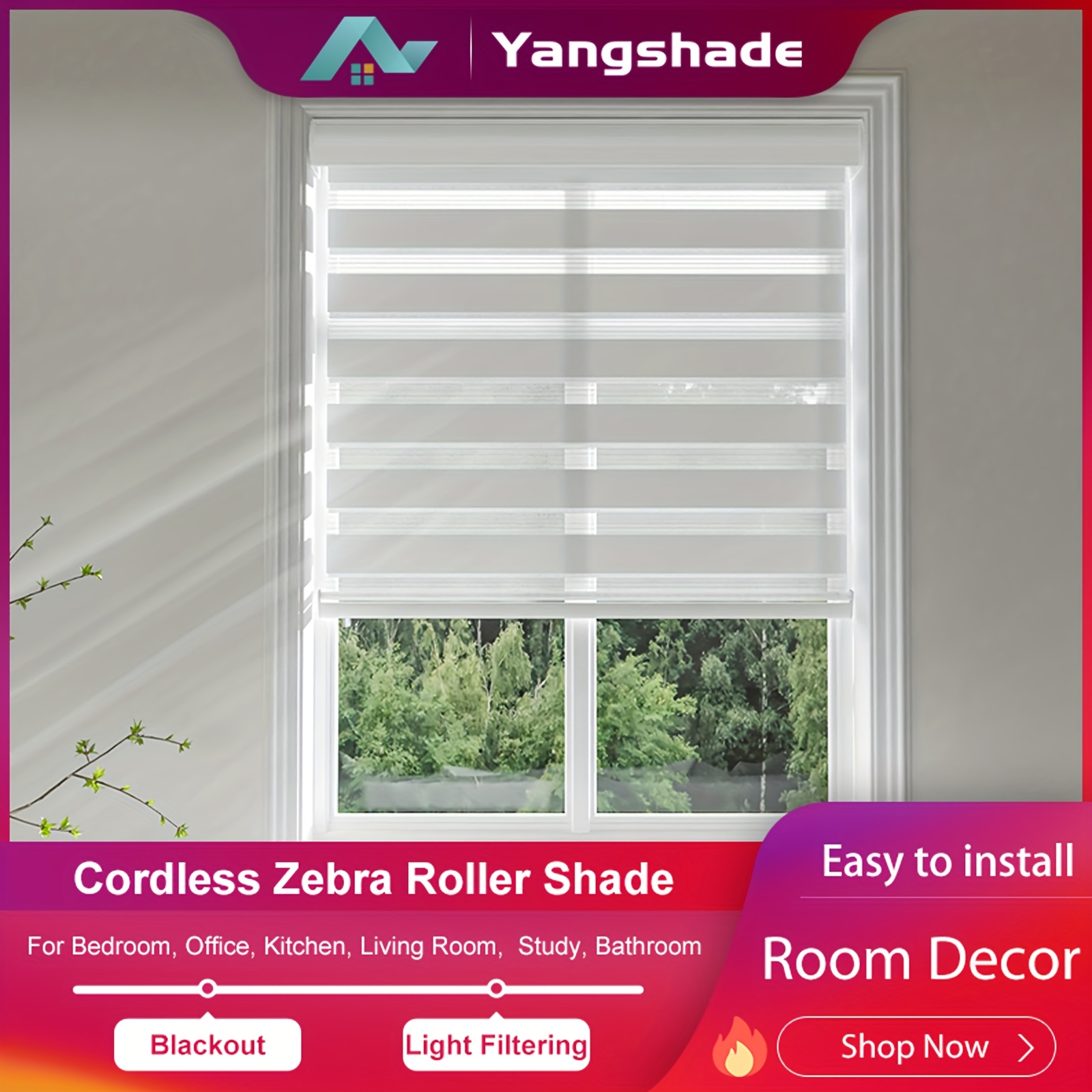 window blinds sold on Temu United States