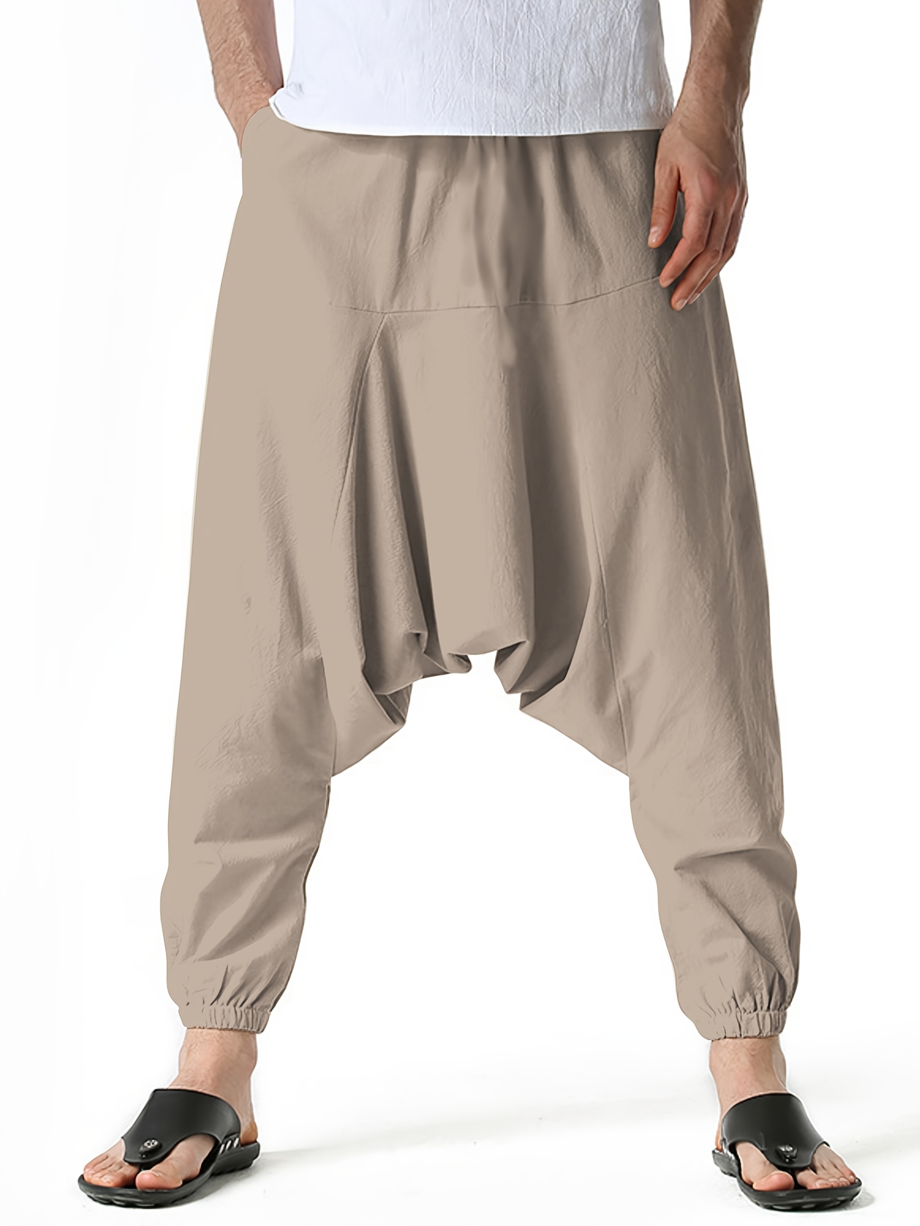harem pants for men sold on Temu United States
