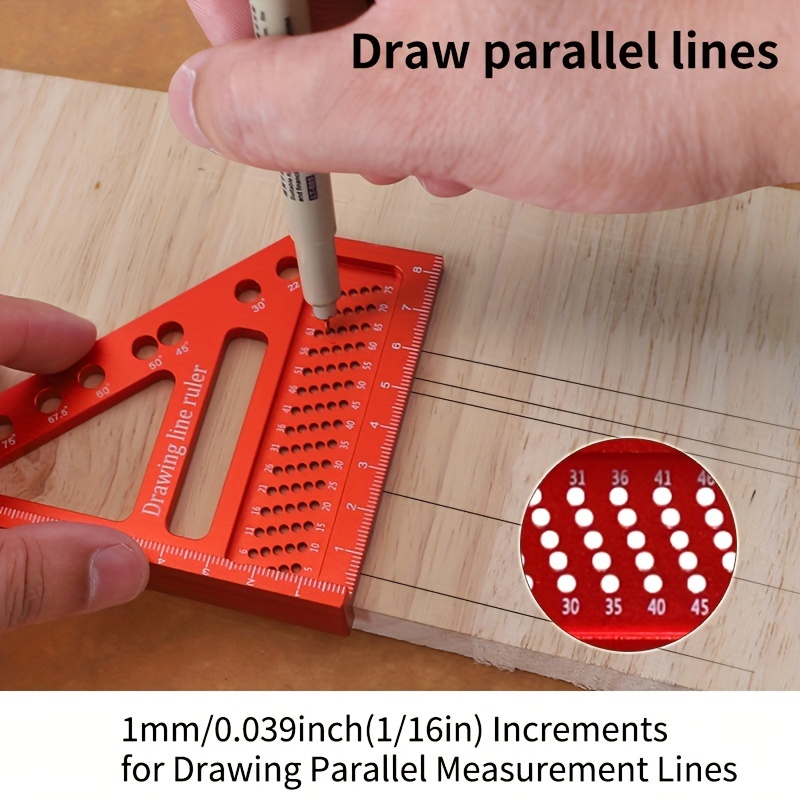 Aluminium Alloy Carpenter Square 3d Multi angle Measuring - Temu Belgium