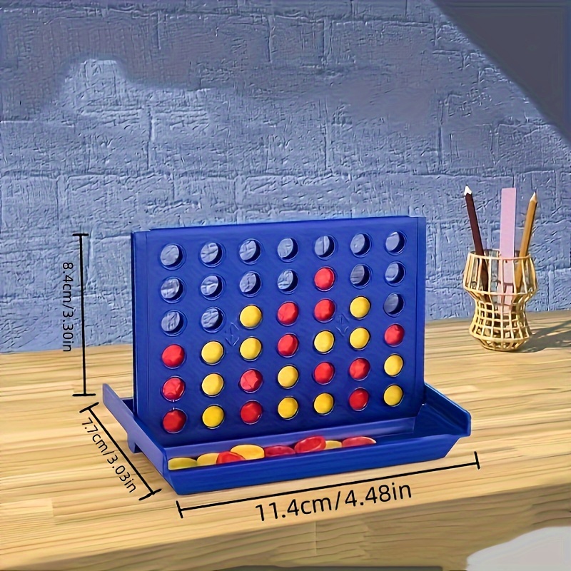 3d 네개 연속 전략 게임 어린 플레이어를 위한 교육적 가족 상호작용 다양한 색상의 퍼즐 장난감 이상적인 생 Temu