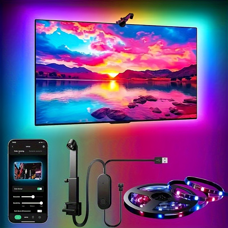 music lights sold on Temu Australia