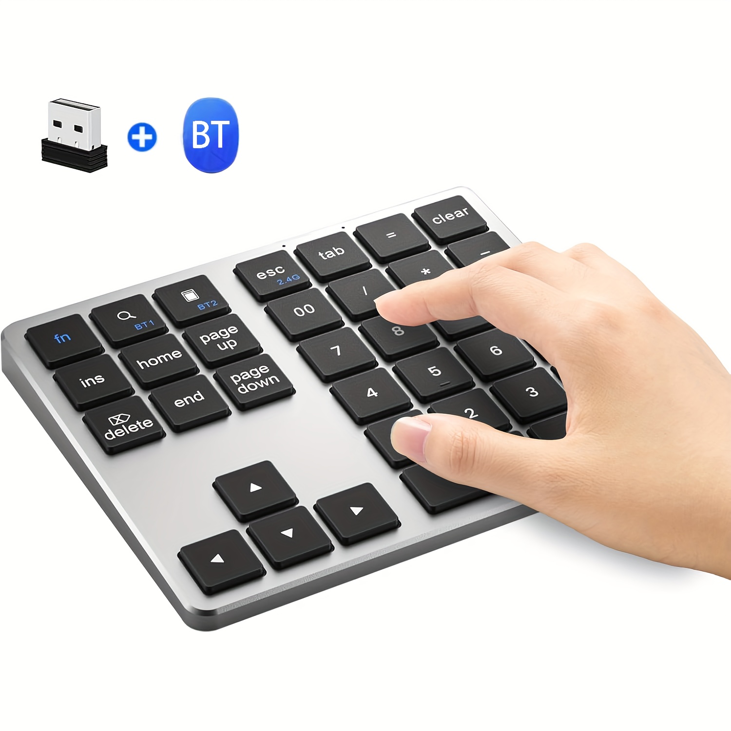 numeric keyboard wireless sold on Temu United States