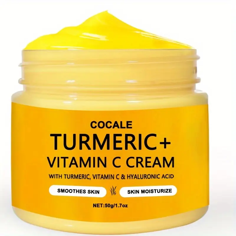Cocale Hydrating Face Cream Turmeric Vitamin C Moisturizer Temu