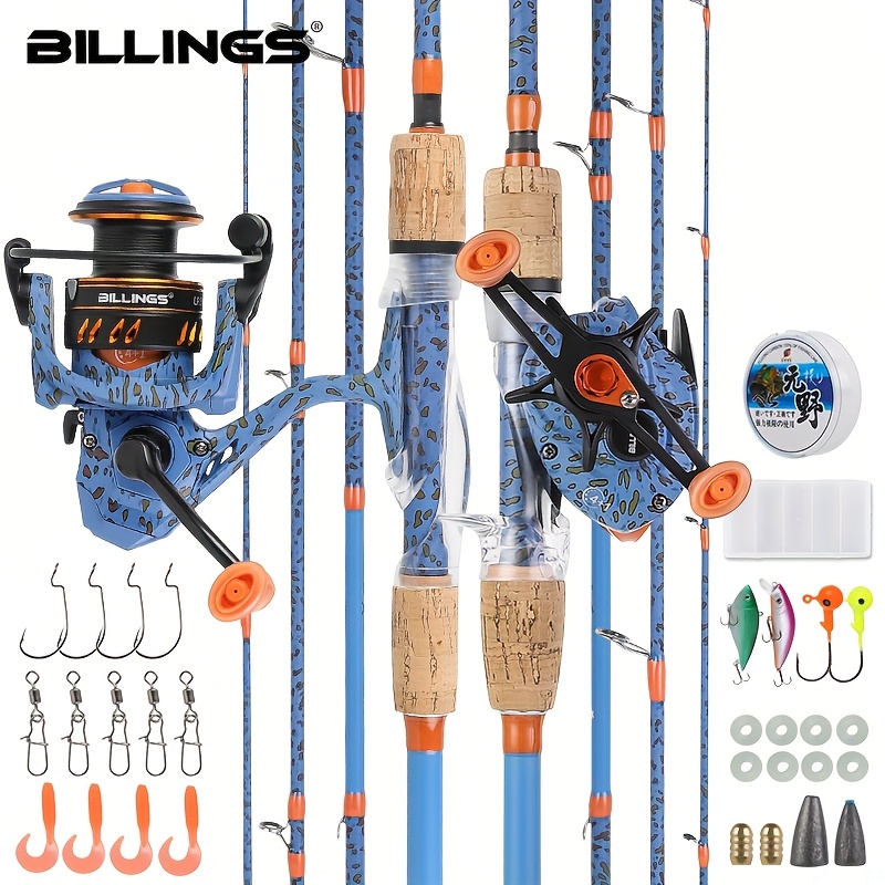 fishing rods and gear sold on Temu United States