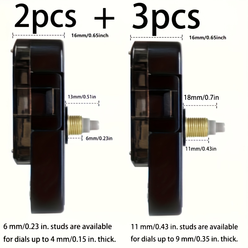 Clock Movement Components Quartz High Torque Long Axis Clock - Temu