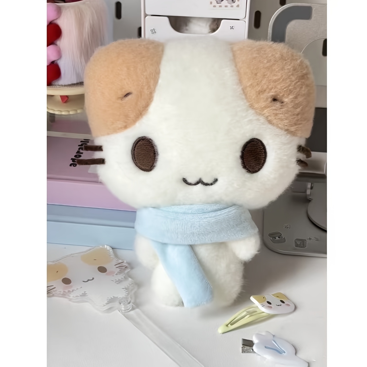 cat plush keychain - Qatar