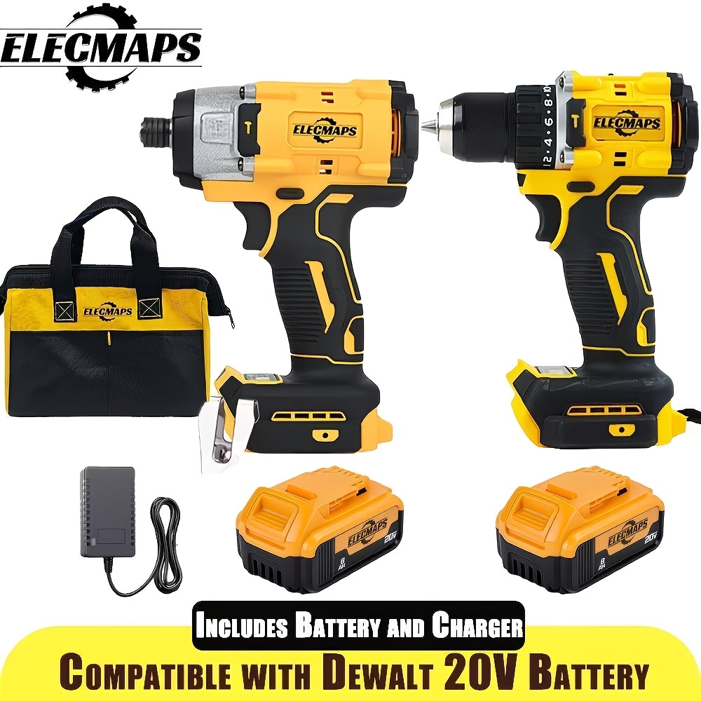 battery impact drill sold on Temu United States