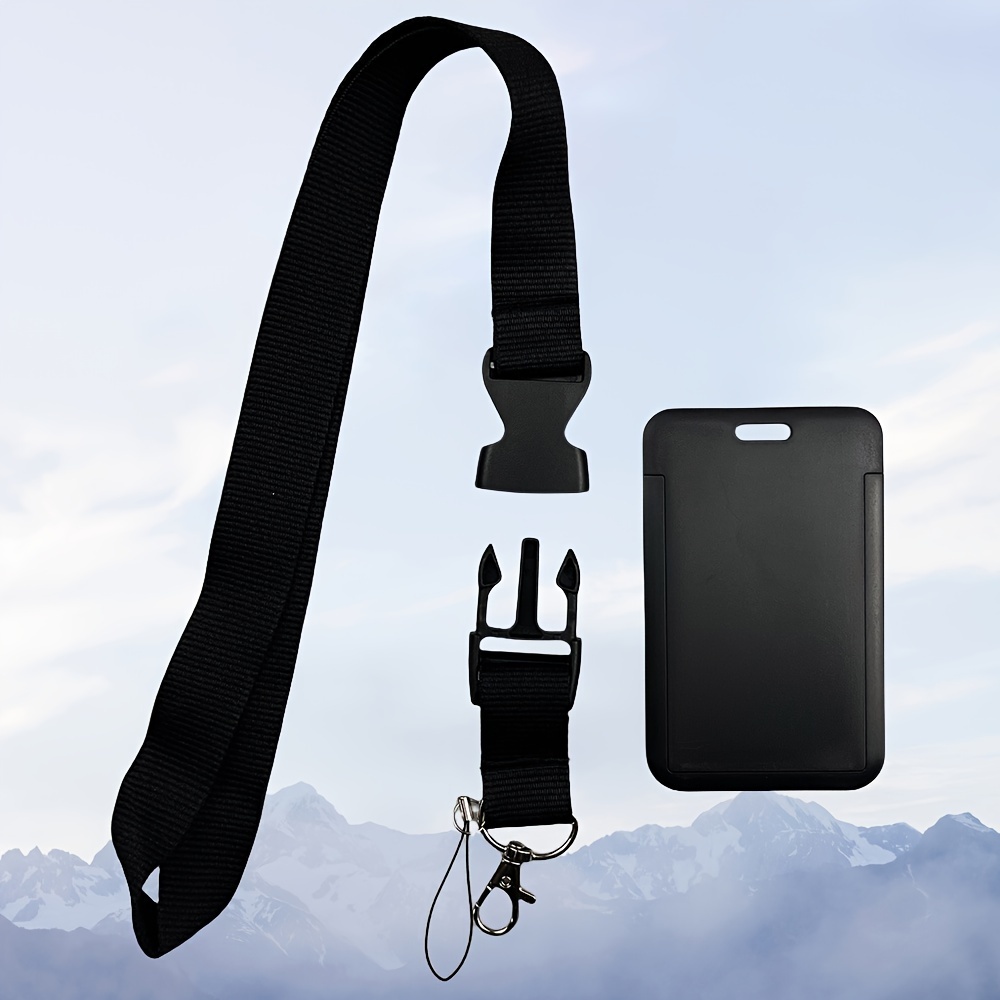 id holder and lanyard sold on Temu United States