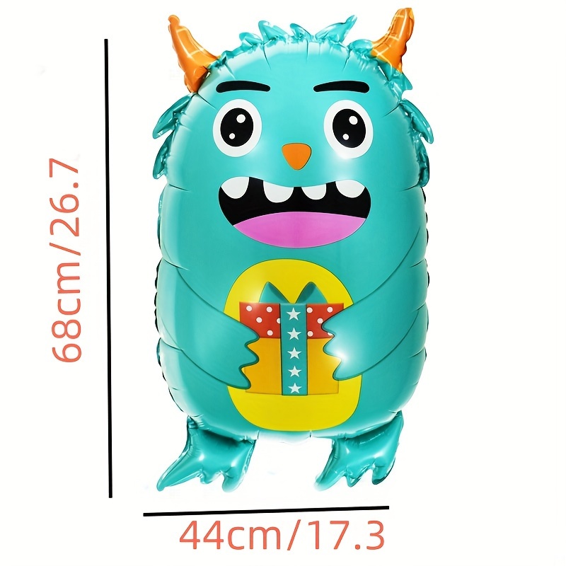 Alien Virus Themed Aluminum Foil Balloon Cartoon Monster Design For ...