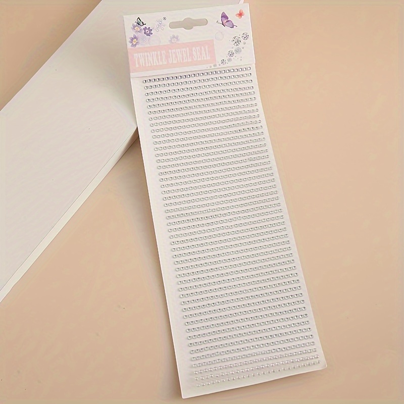 Rhinestone Eye Tattoo Sticker Glitter White Face Temporary - Temu Ireland