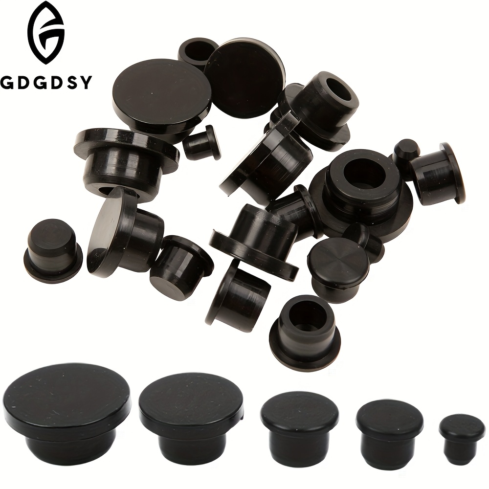 Rubber Lab Stoppers MECCANIXITY | 8-13mm Tapered Test Tube Plugs - 6 ...