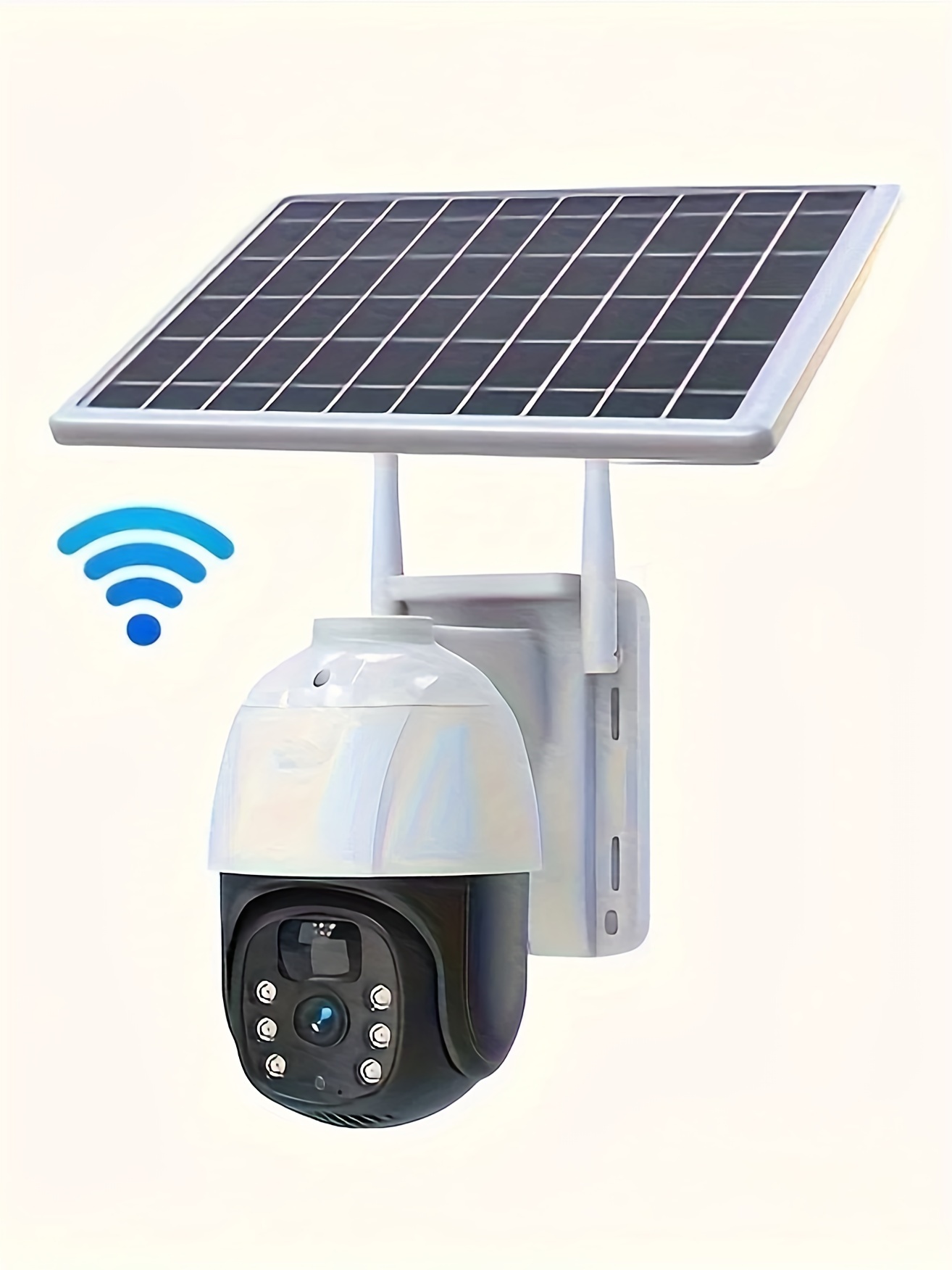 White Black Combination Set Outdoor Wireless Security Camera - Temu