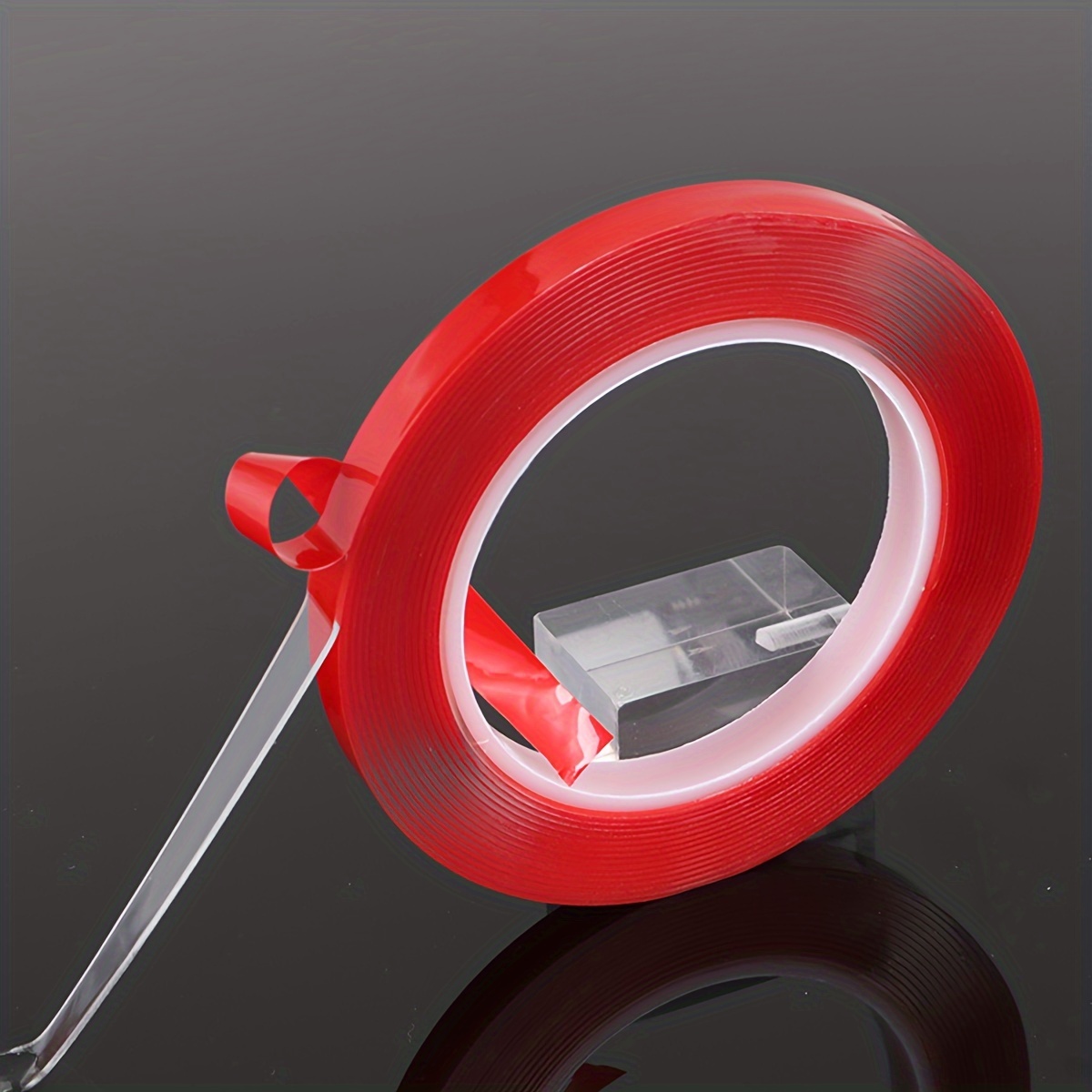 Clear Acrylic Double sided Tape No Residue Adhesive Strips - Temu