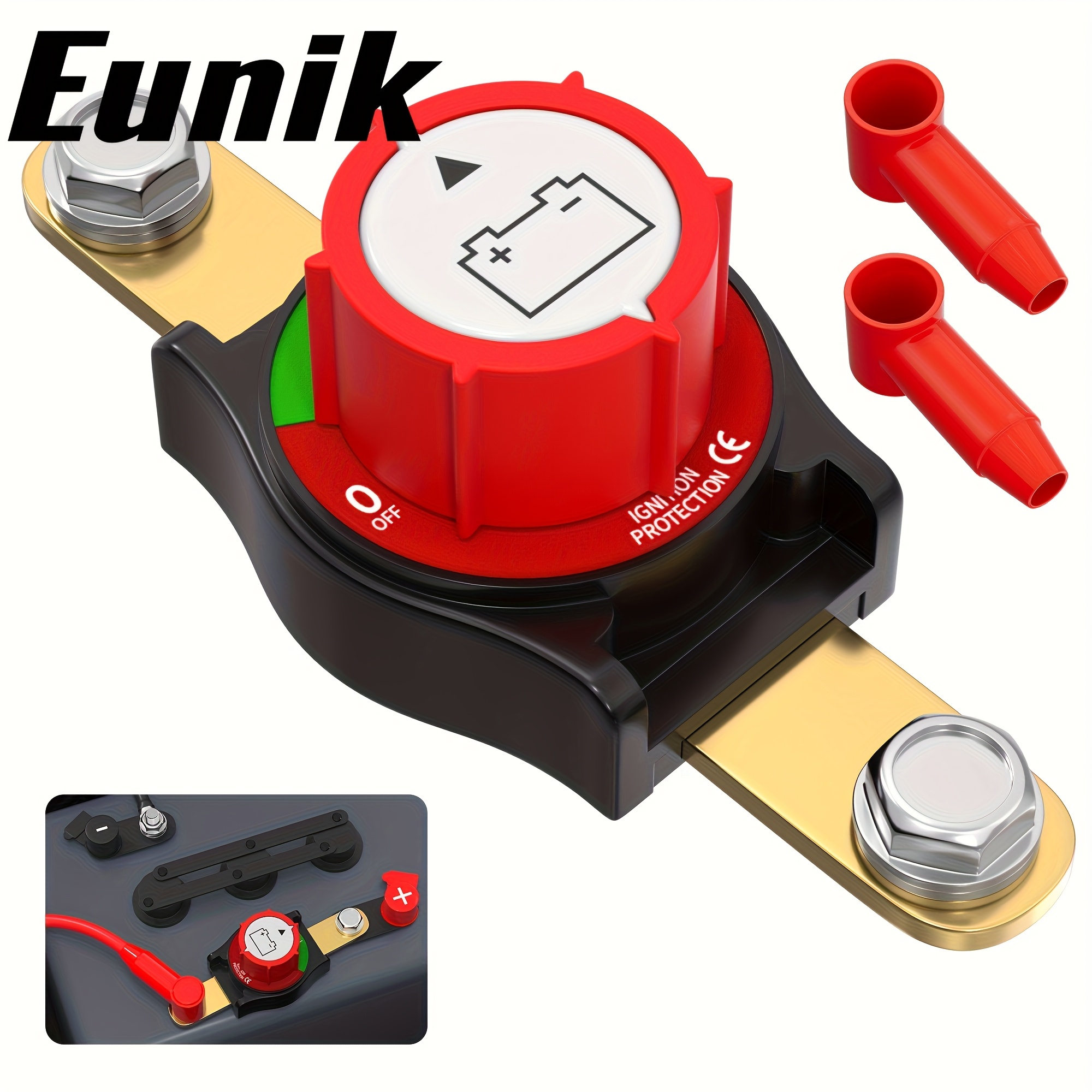 Top Post Battery Kill Switch For Cars And Boats Car Battery Disconnect ...