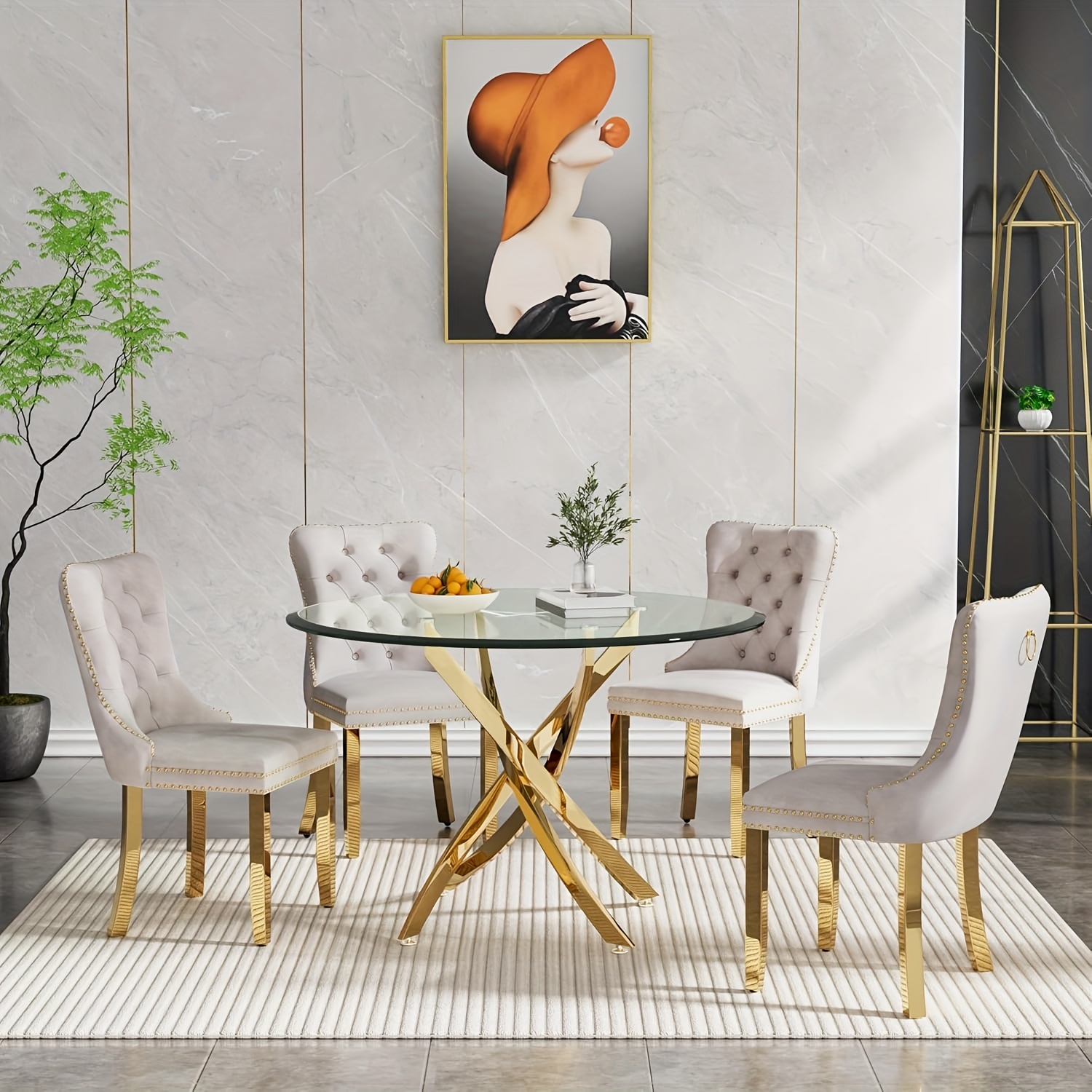 dining table set sold on Temu United States