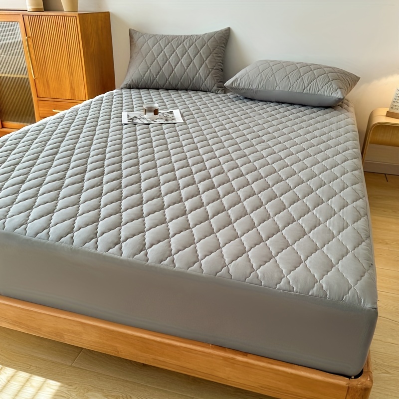 Waterproof Solid Color Mattress Dustproof Cover Diaper - Temu Canada