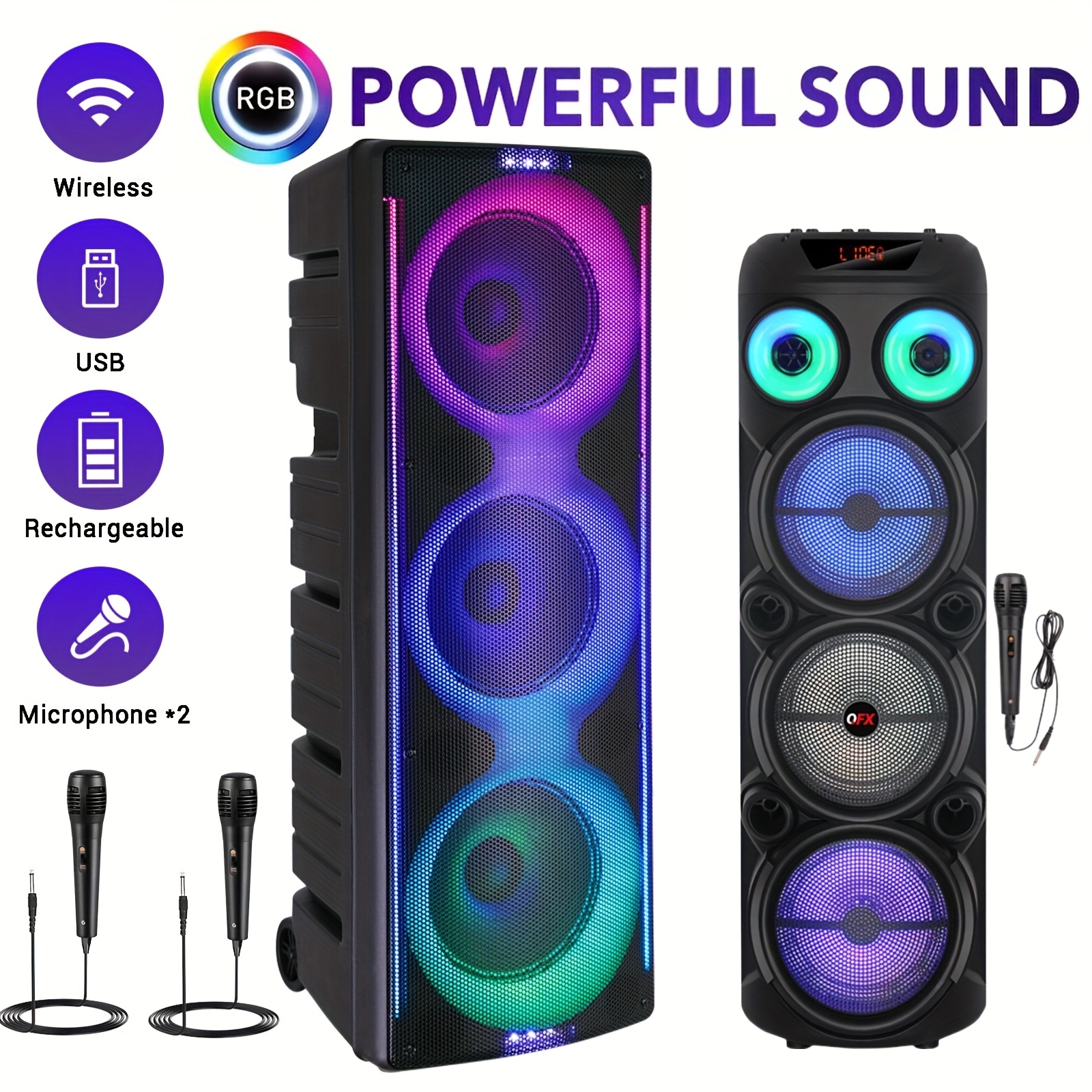 bluetooth speakers sold on Temu United States