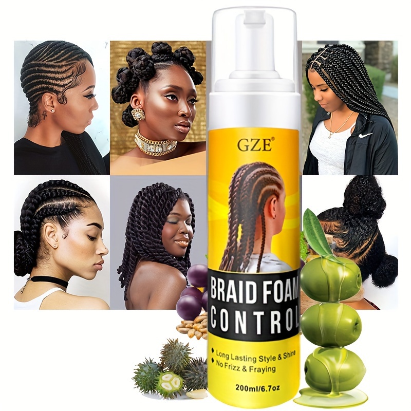 Mousse For Hair Braids - United