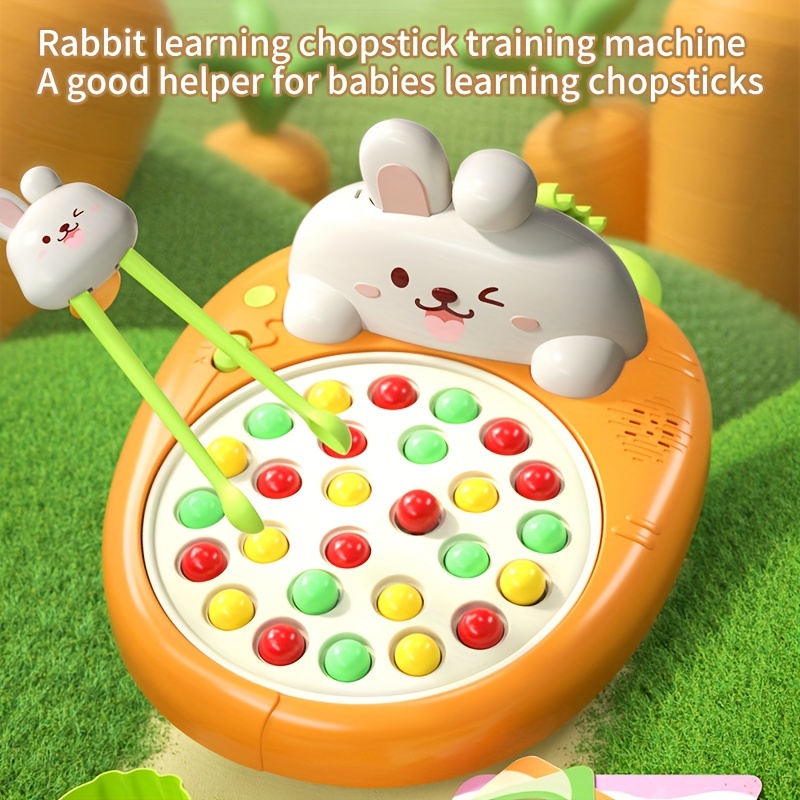 Children's Rabbit Clip Bean Training Machine Chopsticks - Temu South Africa