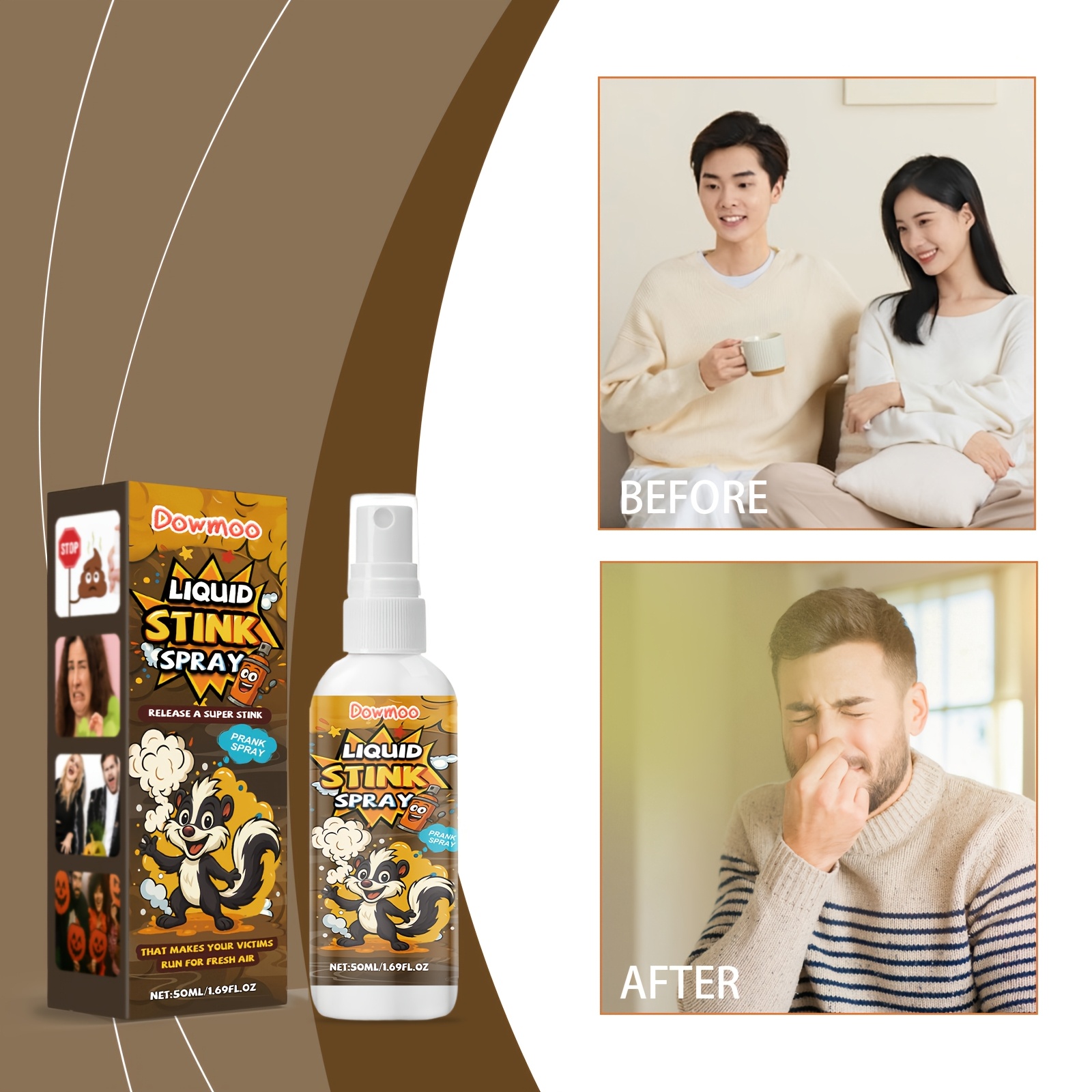 spray fart sold on Temu Australia