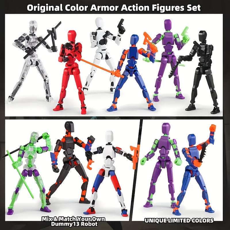 dummy 13 action figure sold on Temu United States