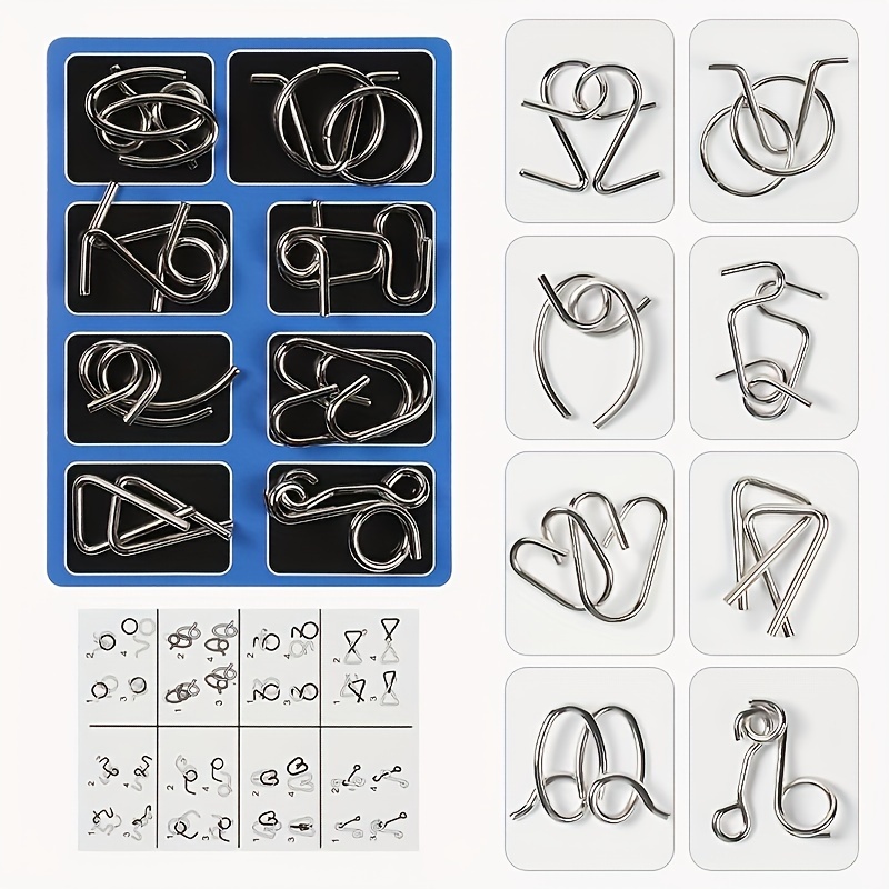 Metal Puzzle Toys Enhances Cognitive Skills Children s Toys Temu United Kingdom