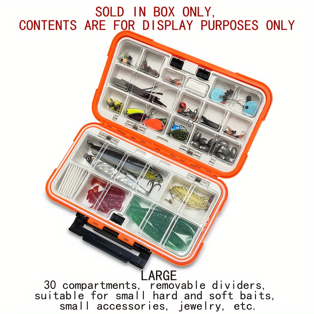 double sided waterproof fishing tackle box fish hook fishing Temu United Kingdom