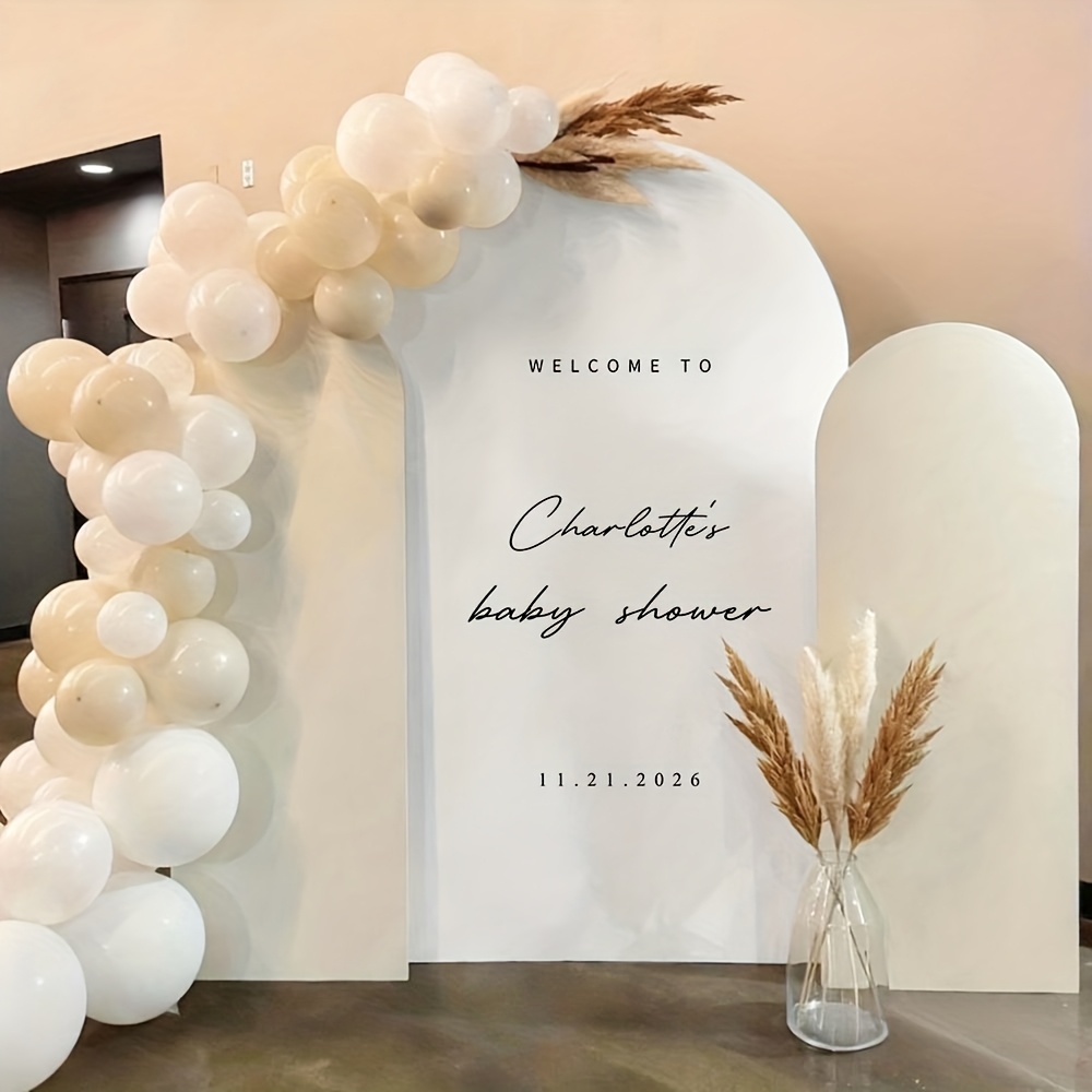 custom arch backdrop cover sold on Temu United States