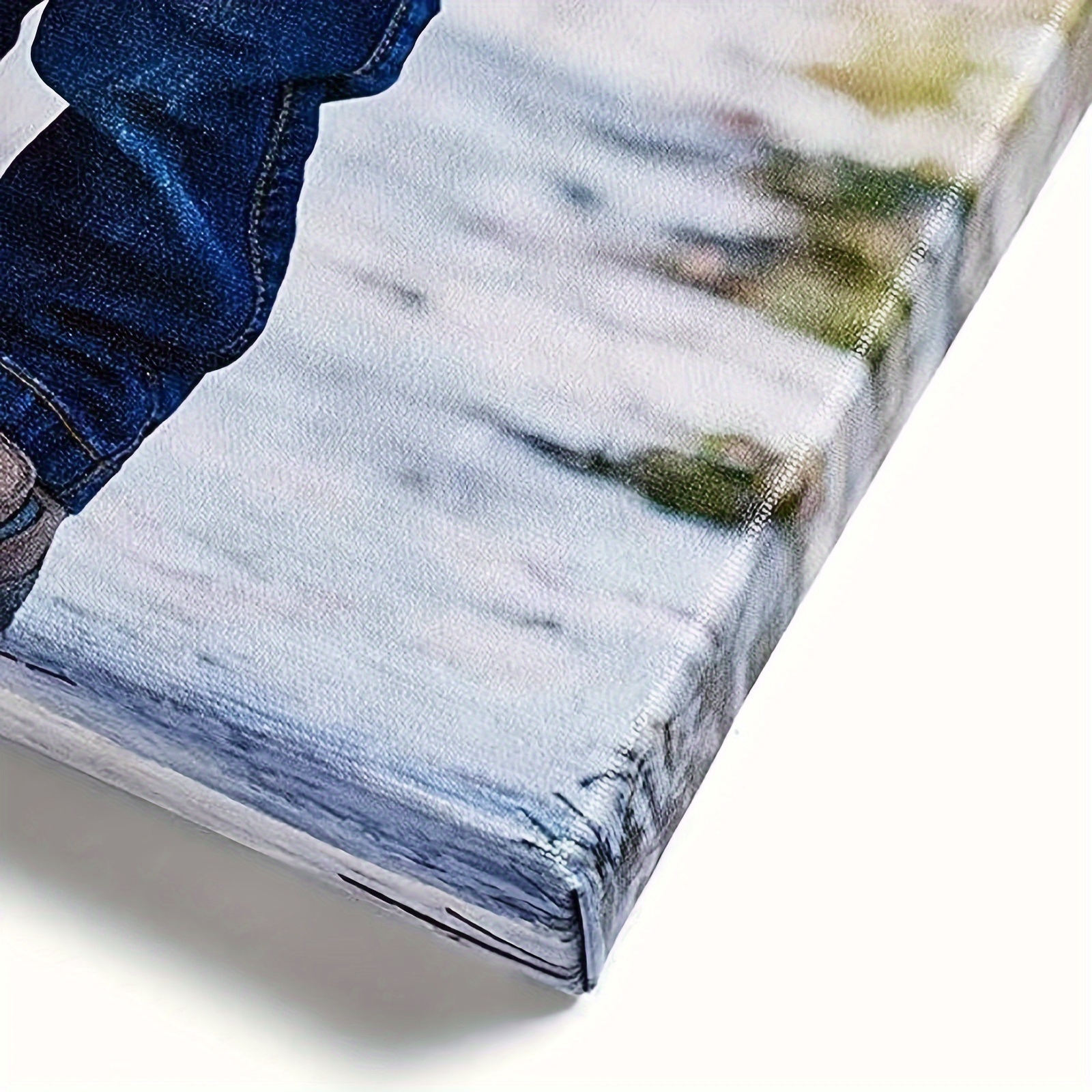 액자 페인팅 나비 인셋 꽃 캔버스 포스터 및 프린트 벽 예술 그림 프레임 포함 사무실 거실 및 침실 홈 데코 Temu