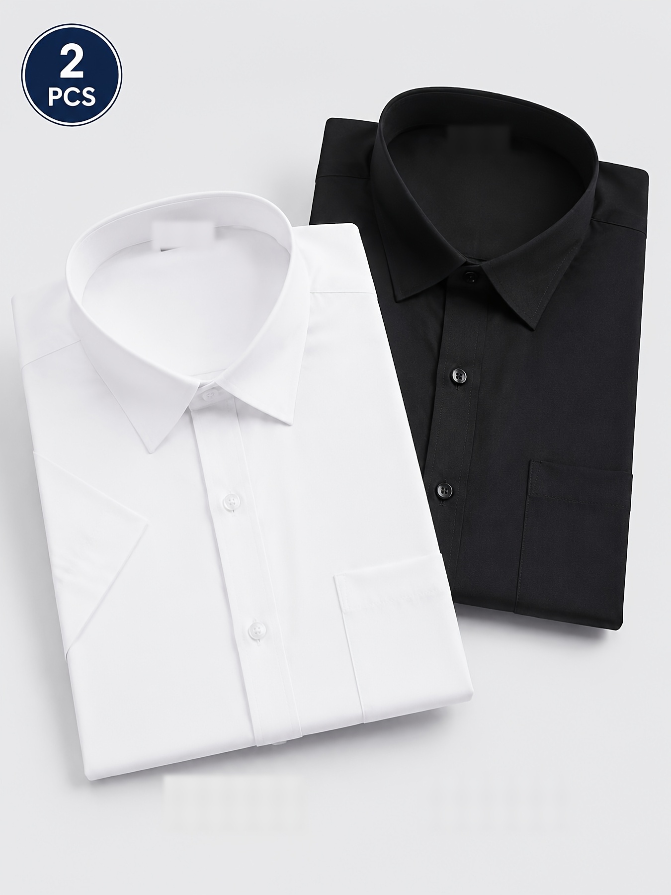 men dress shirts short sleeve sold on Temu United States