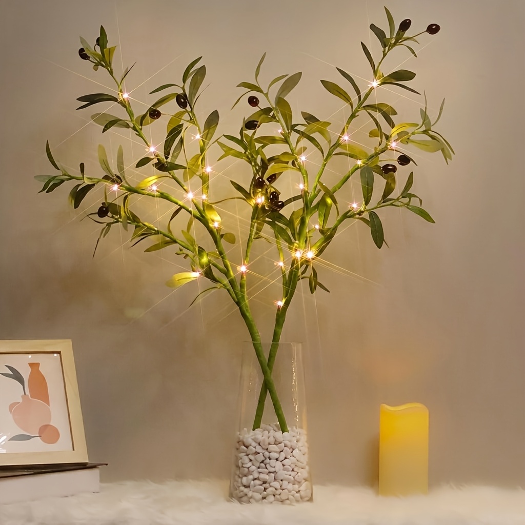 lighted branches battery operated sold on Temu United States