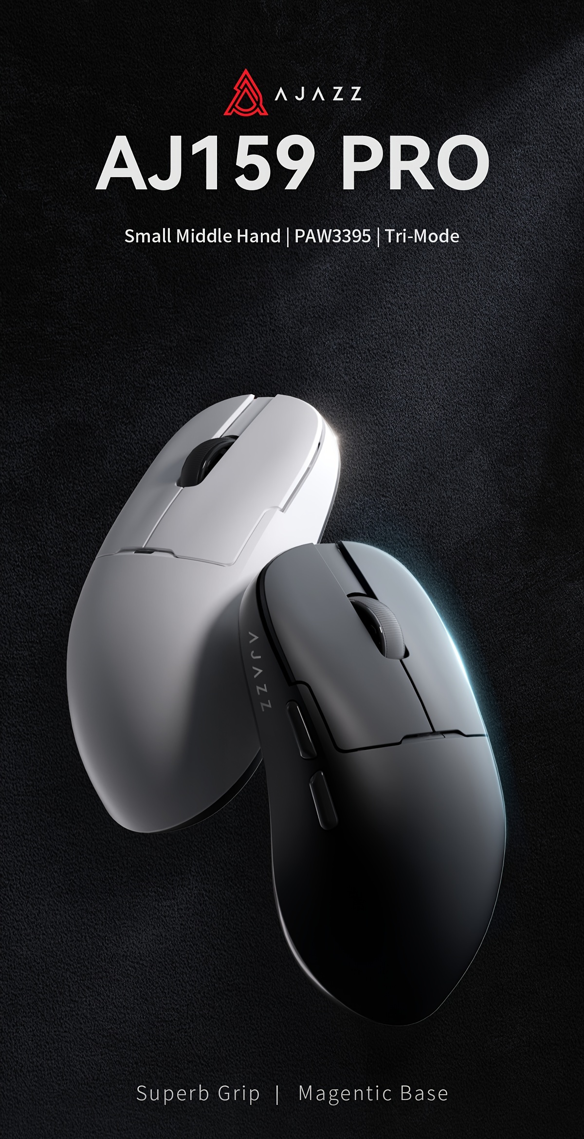 Aj159pro 8khz Ultralight Gaming Mouse Charging Dock 26k Dpi - Temu