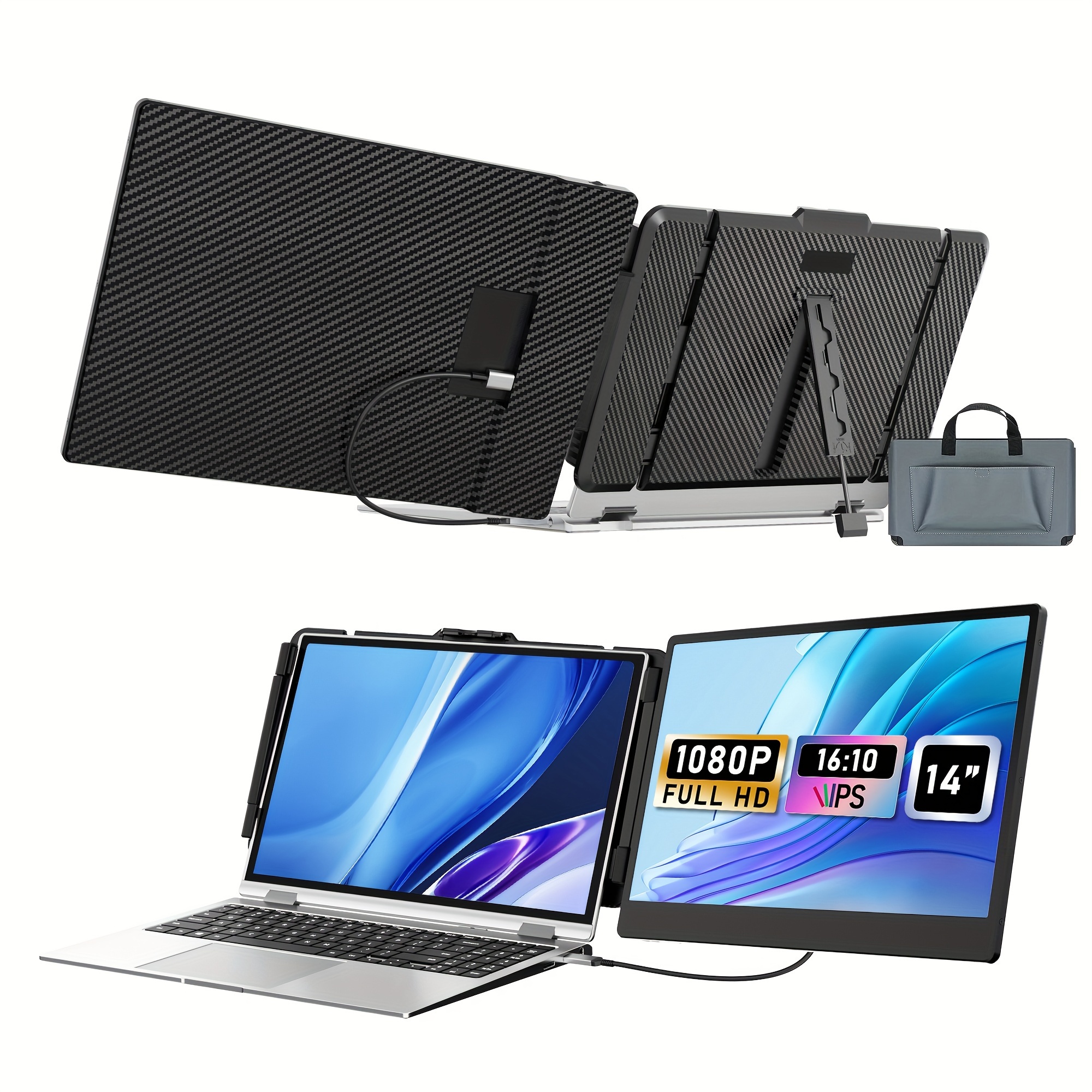 laptop screen extender sold on Temu United States