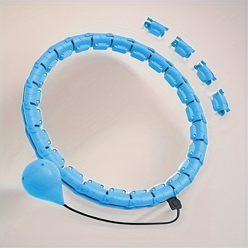 Detachable 28 Sections Fitness Hoop Solid Ball Outdoor - Temu