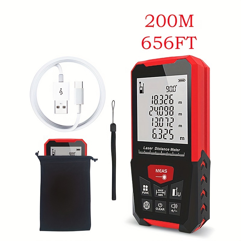 digital laser distance meter measure tool lcd Temu Australia