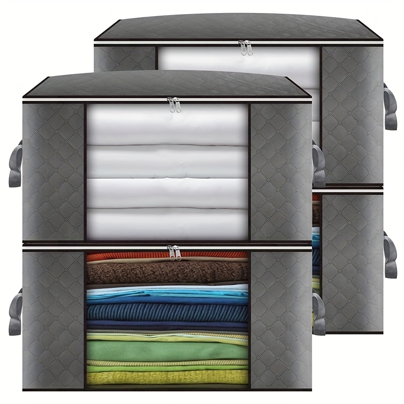 extra large storage bags with zipper sold on Temu United States