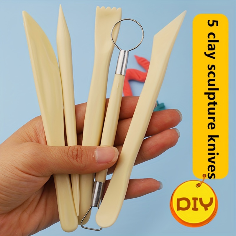 5/10-piece Pottery & Sculpting Tool Set - Soft Clay Modeling Tools For ...