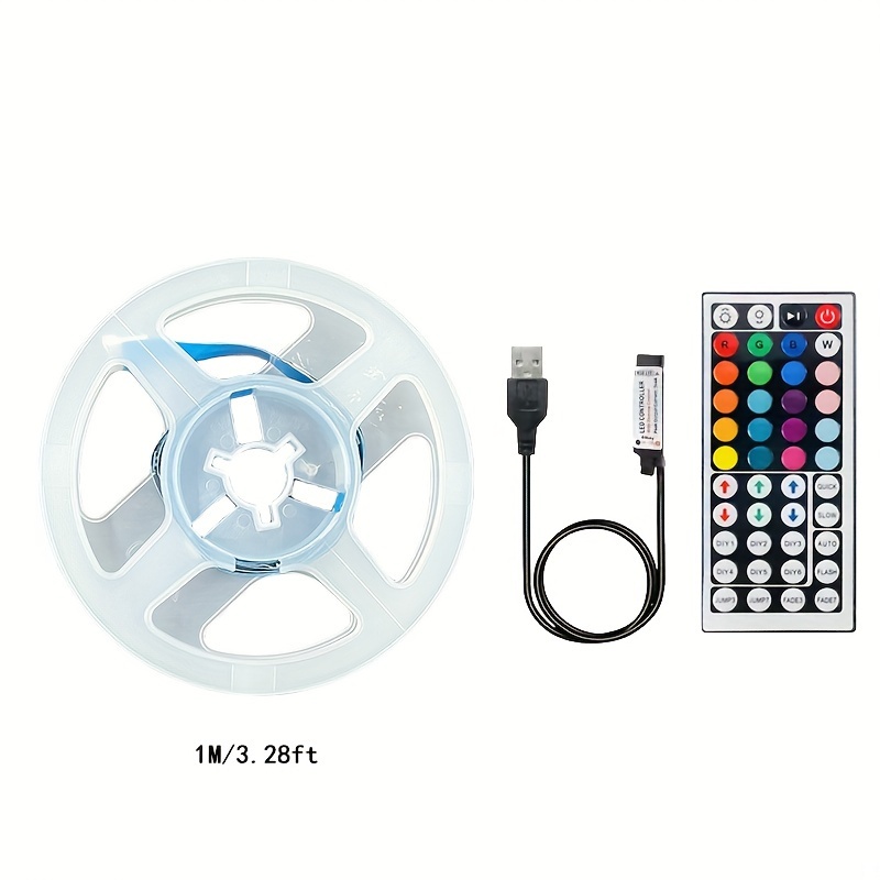 3.28ft Led Light Strip 44 Key Infrared Remote Control 20 - Temu Australia