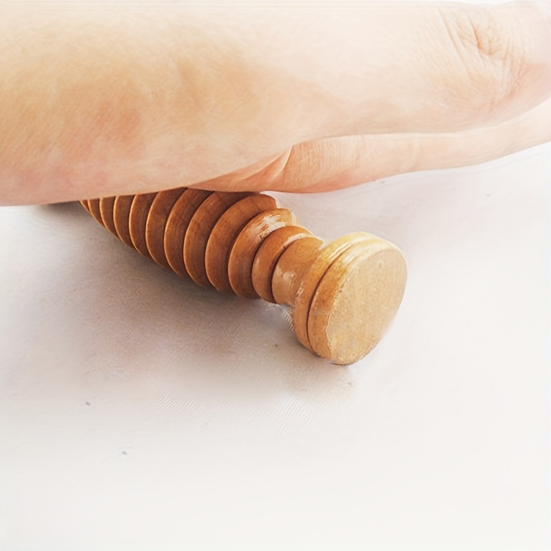 1pc Wooden Hand Massager, Multifunctional Small Acupressure Point Tool ...