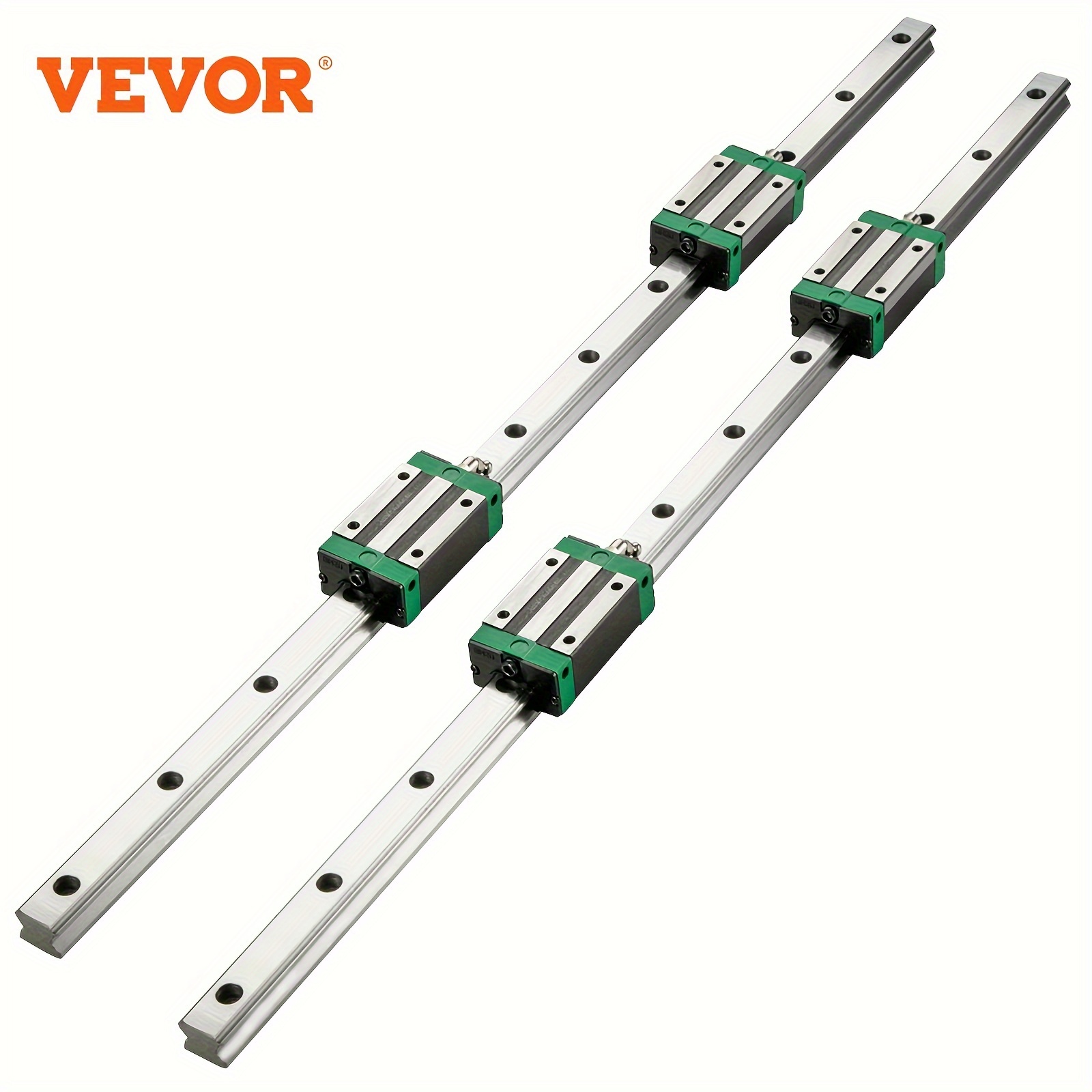 Linear Rail Linear Bearings Rails Hsr20 Bearing Block - Temu