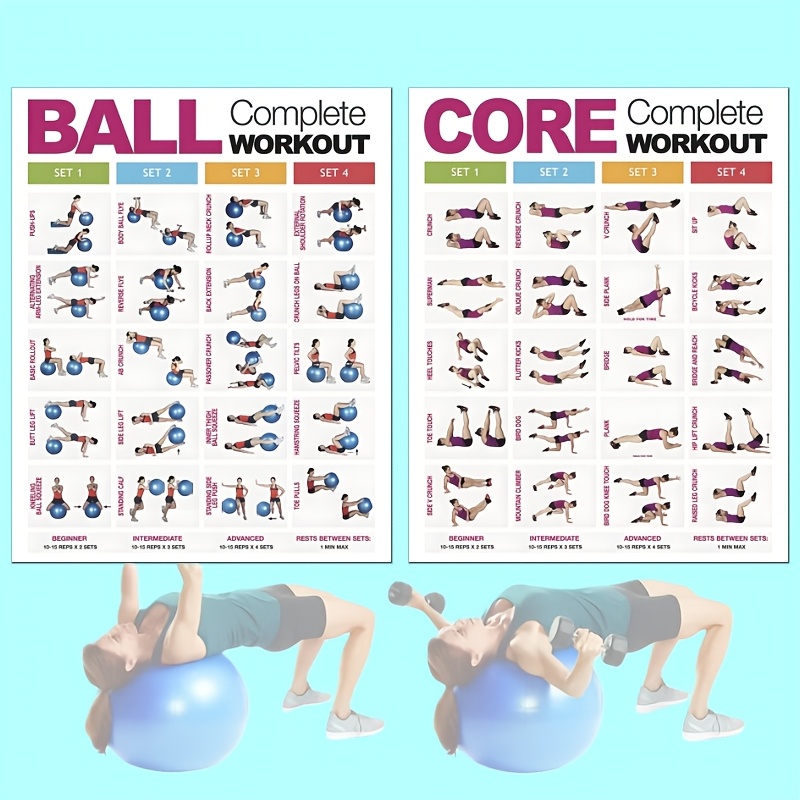 Printable Exercise Ball Exercises For Beginners