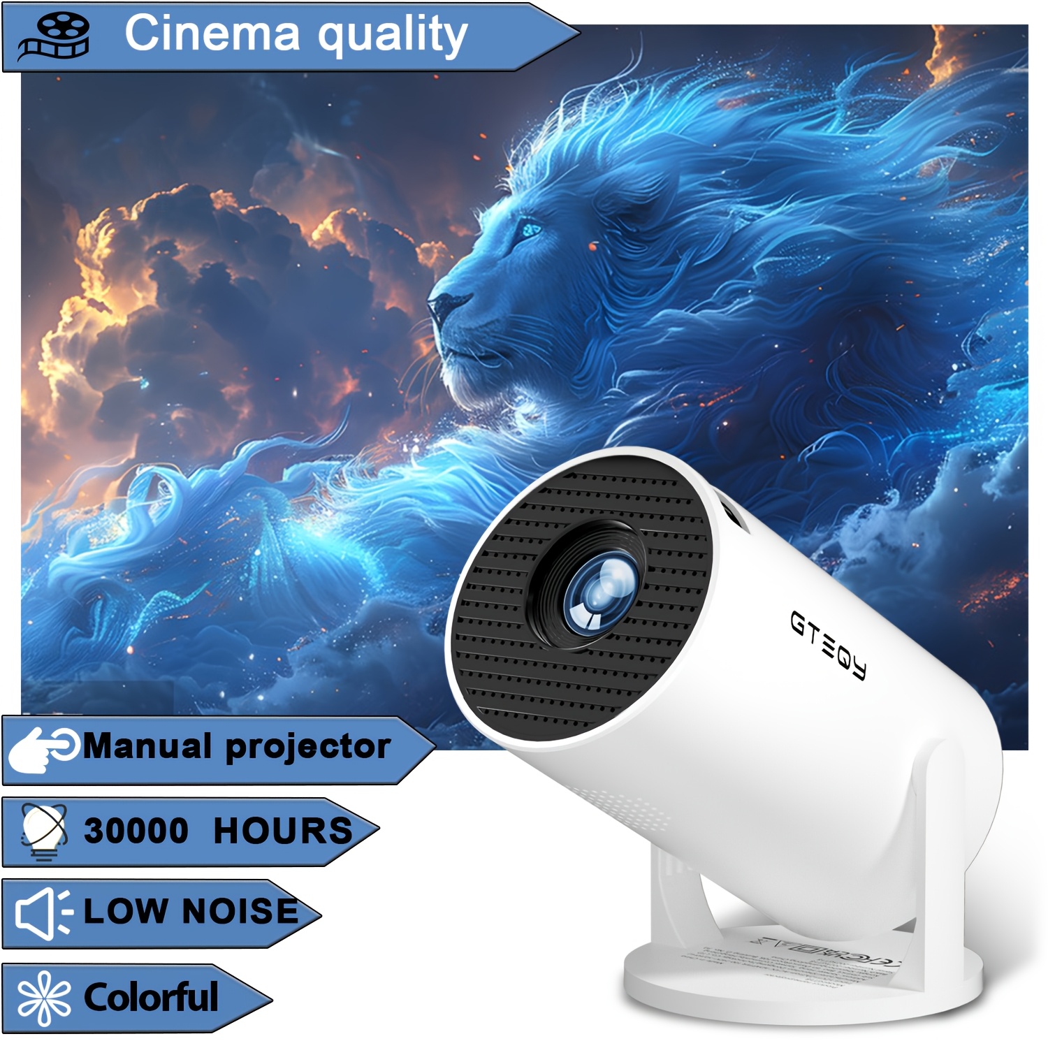 projector sold on Temu United States