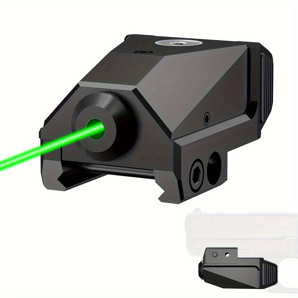 Mini Magnetic Green Laser Sight Suitable Mounting Picatinny - Temu