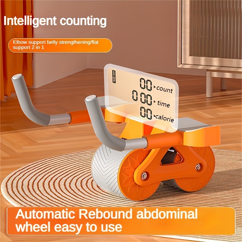 Women's Dual wheel Automatic Rebound Ab Roller Timer - Temu Australia