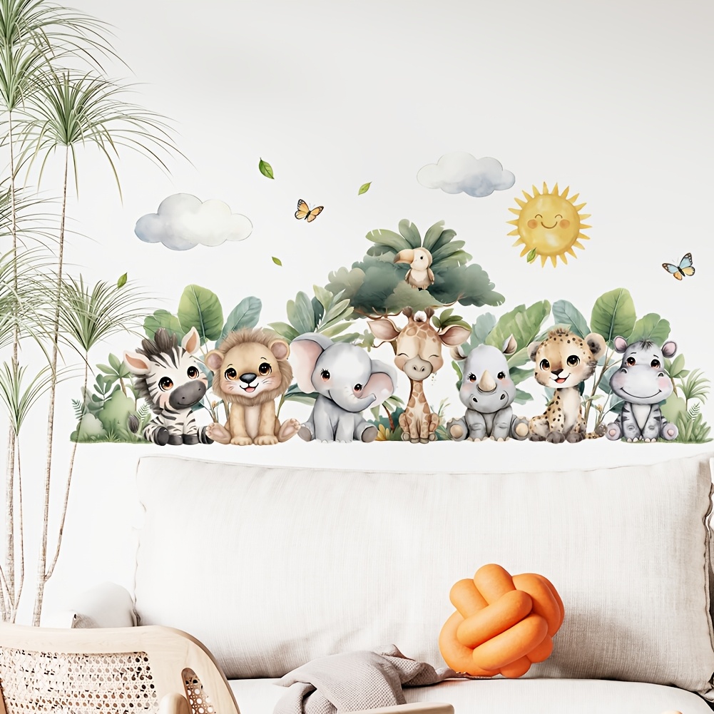 nursery wall decals sold on Temu United States