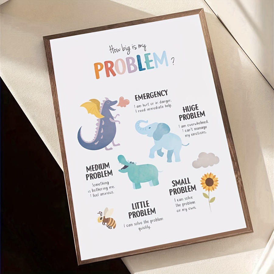 Inspirational Mental Health Canvas Art Print - Unframed Art Deco ...