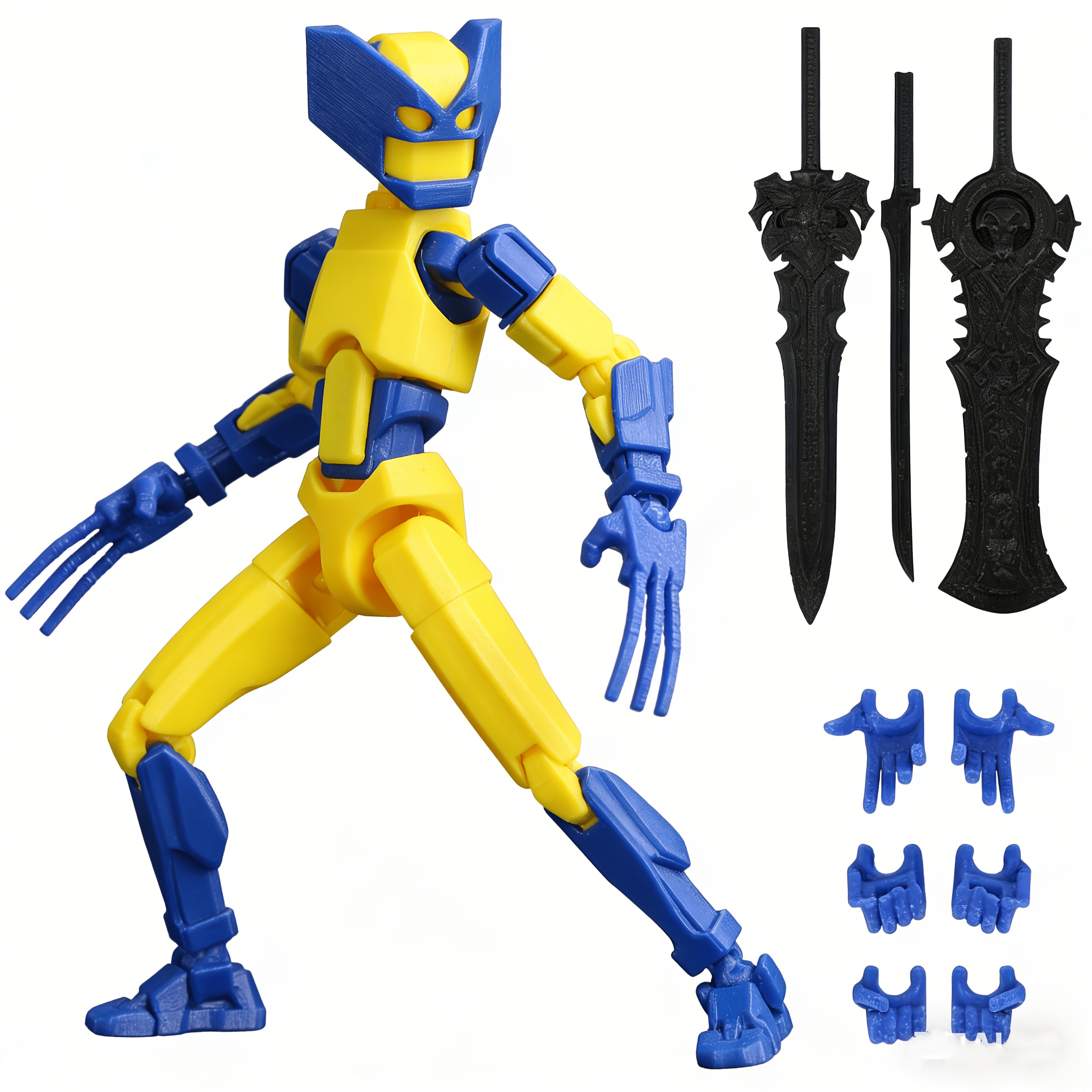 dummy 13 action figure sold on Temu United States
