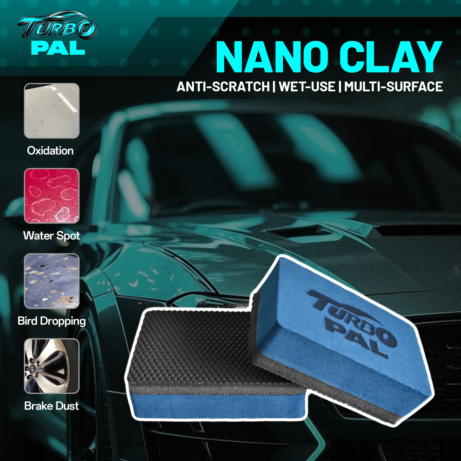 Car Polishing Clay Block