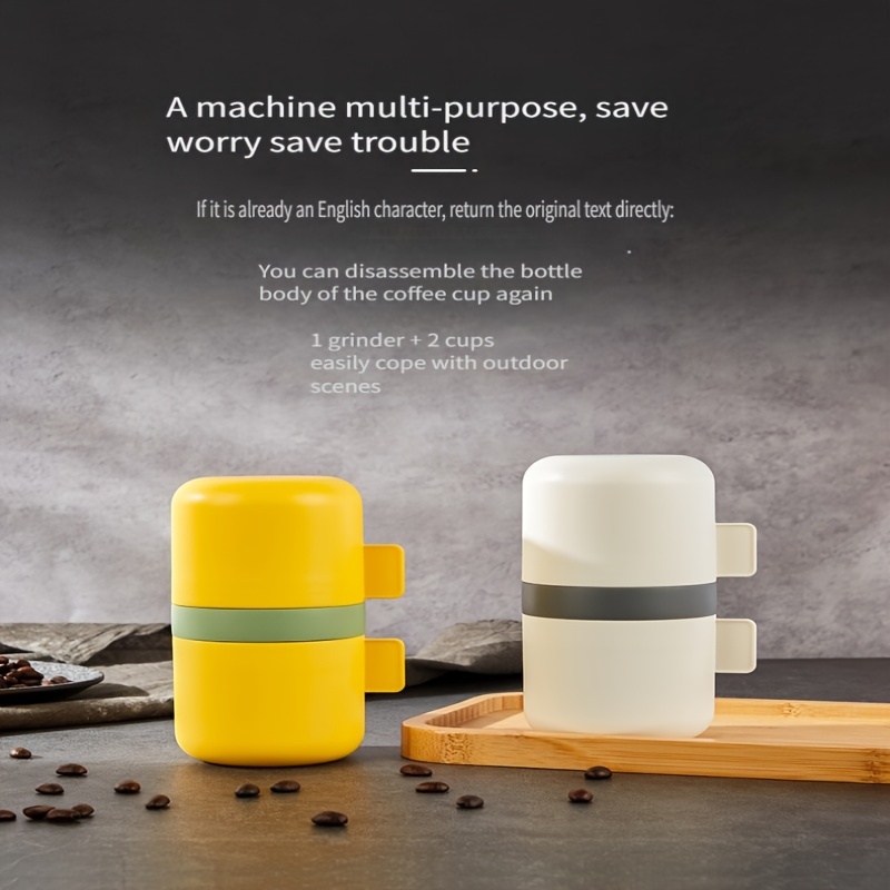 Camping Grinder Coffee Grinder Outdoor Coffee Machine - Temu Australia