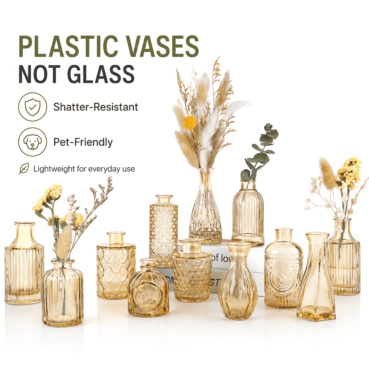 vintage vases sold on Temu Australia
